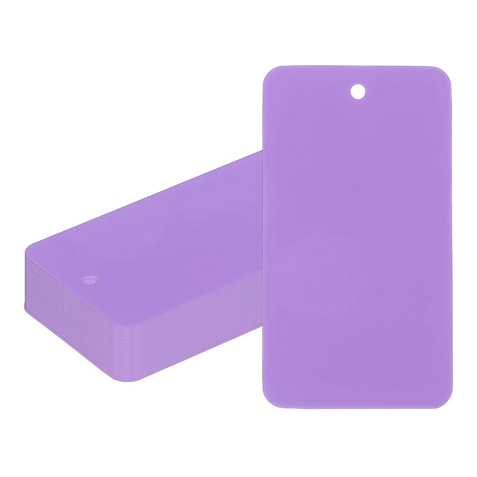 Uxcell Plastic Shipping Tags with Wire, Waterproof Blank Labels for ...