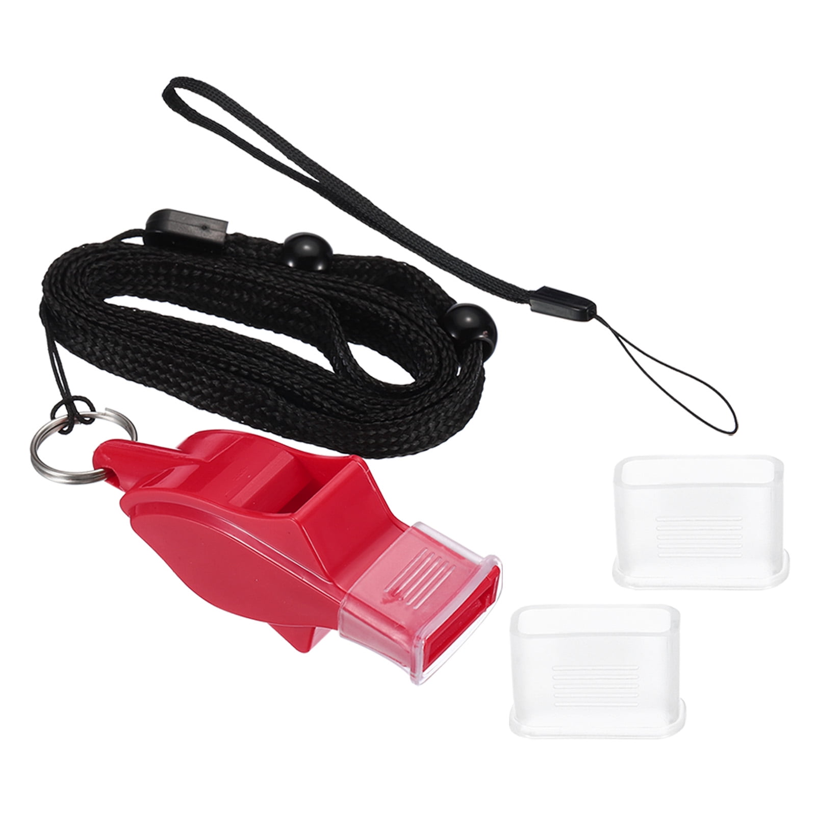 Uxcell Plastic Sports Whistle with Lanyard and Mouth Grip Super Loud ...