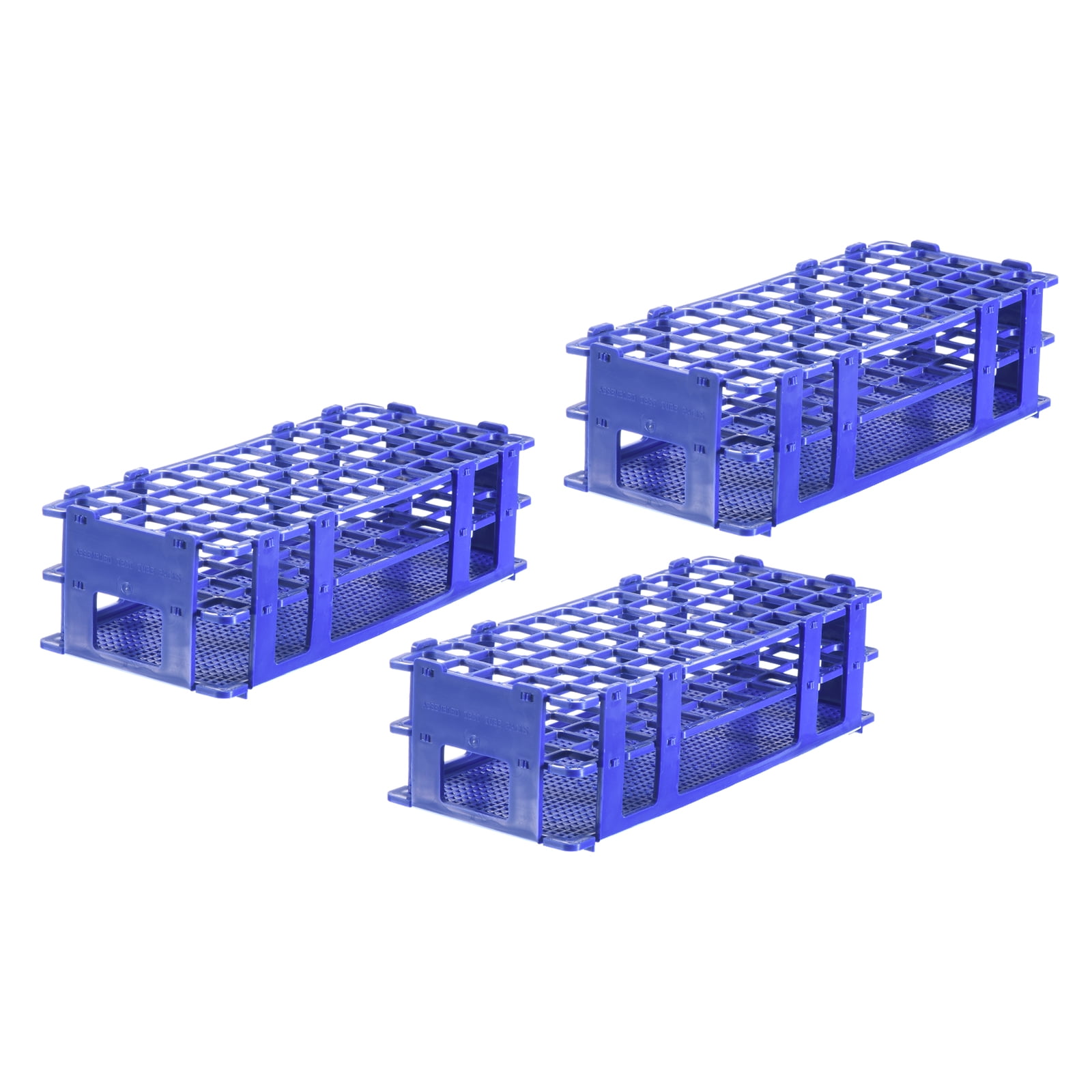 Uxcell Plastic Test Tube Rack Holder 60 Holes 3 Layers Detachable ...