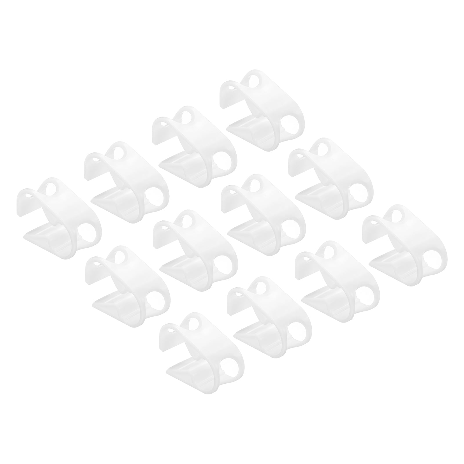 Uxcell Plastic Tube Tubing Clamps, 12Pcs 1/2" - 3/4" Tube OD Adjustable ...