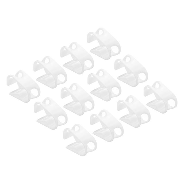 Uxcell Plastic Tube Tubing Clamps, 12Pcs 1/2" - 3/4" Tube OD Adjustable ...