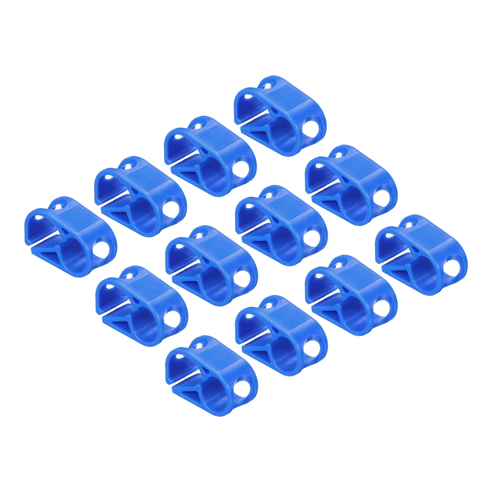 Uxcell Plastic Tube Tubing Clamps, 12Pcs 3/16" - 5/16" Tube OD ...