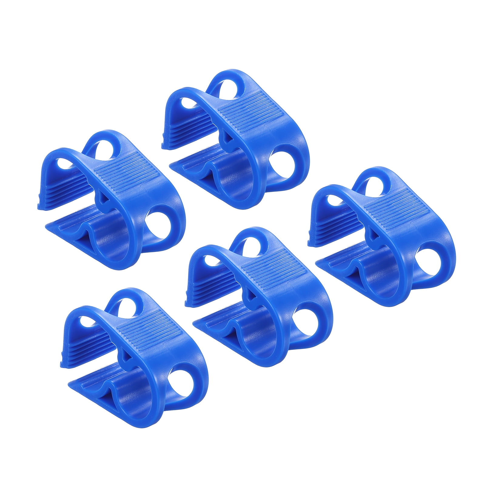 Uxcell Plastic Tube Tubing Clamps, 5Pcs 1/4" - 1/2" Tube OD Adjustable ...