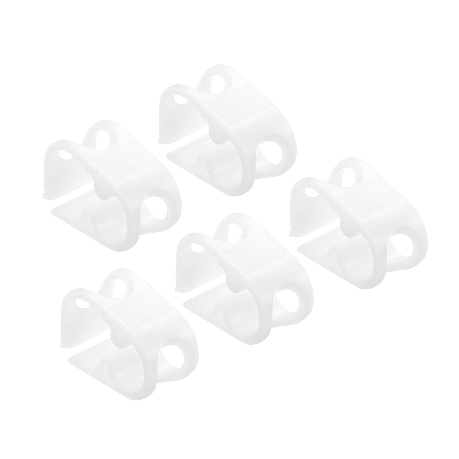 Uxcell Plastic Tube Tubing Clamps, 5Pcs 1/4" - 1/2" Tube OD Adjustable ...