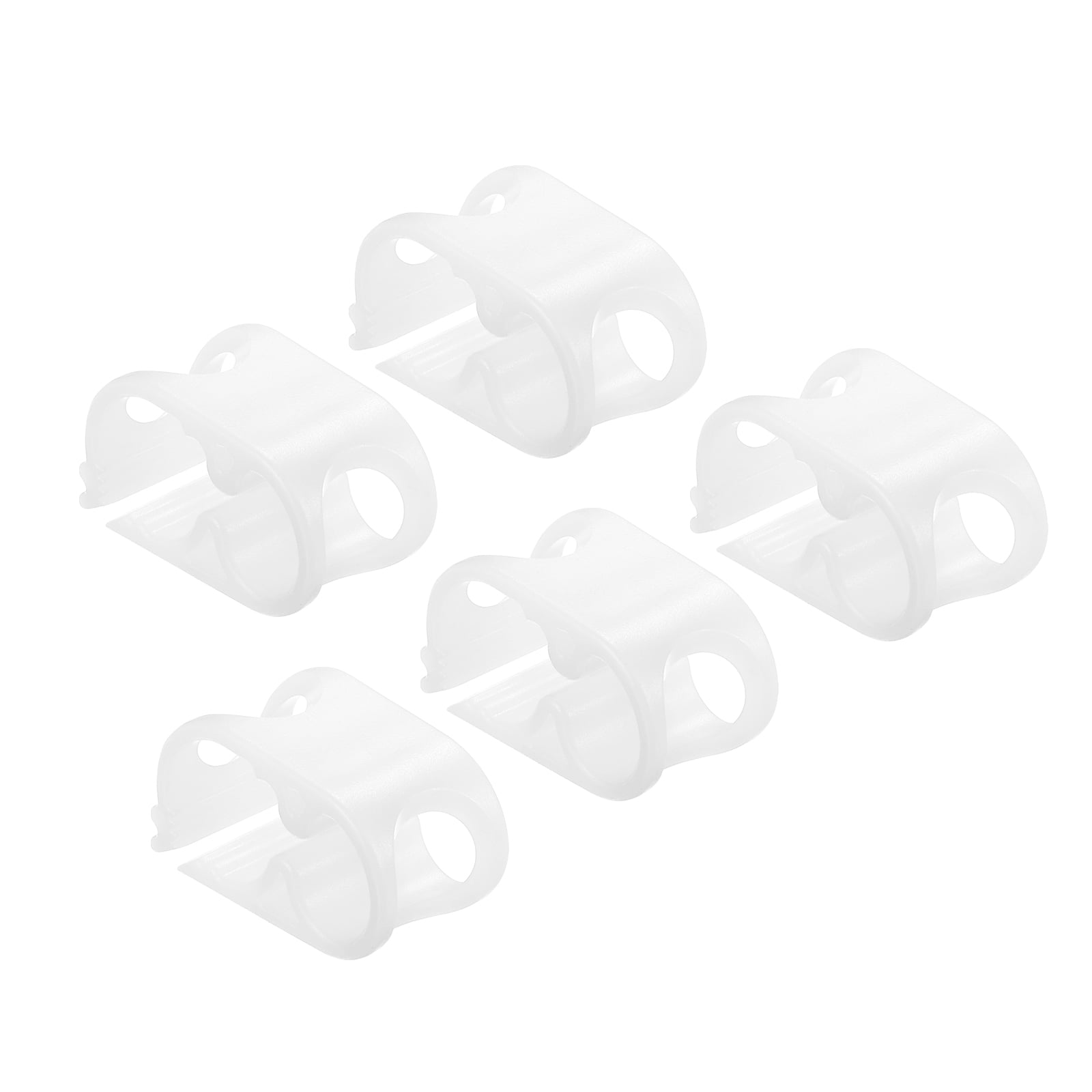 Uxcell Plastic Tube Tubing Clamps, 5Pcs 1/8" - 1/4" Tube OD Adjustable ...