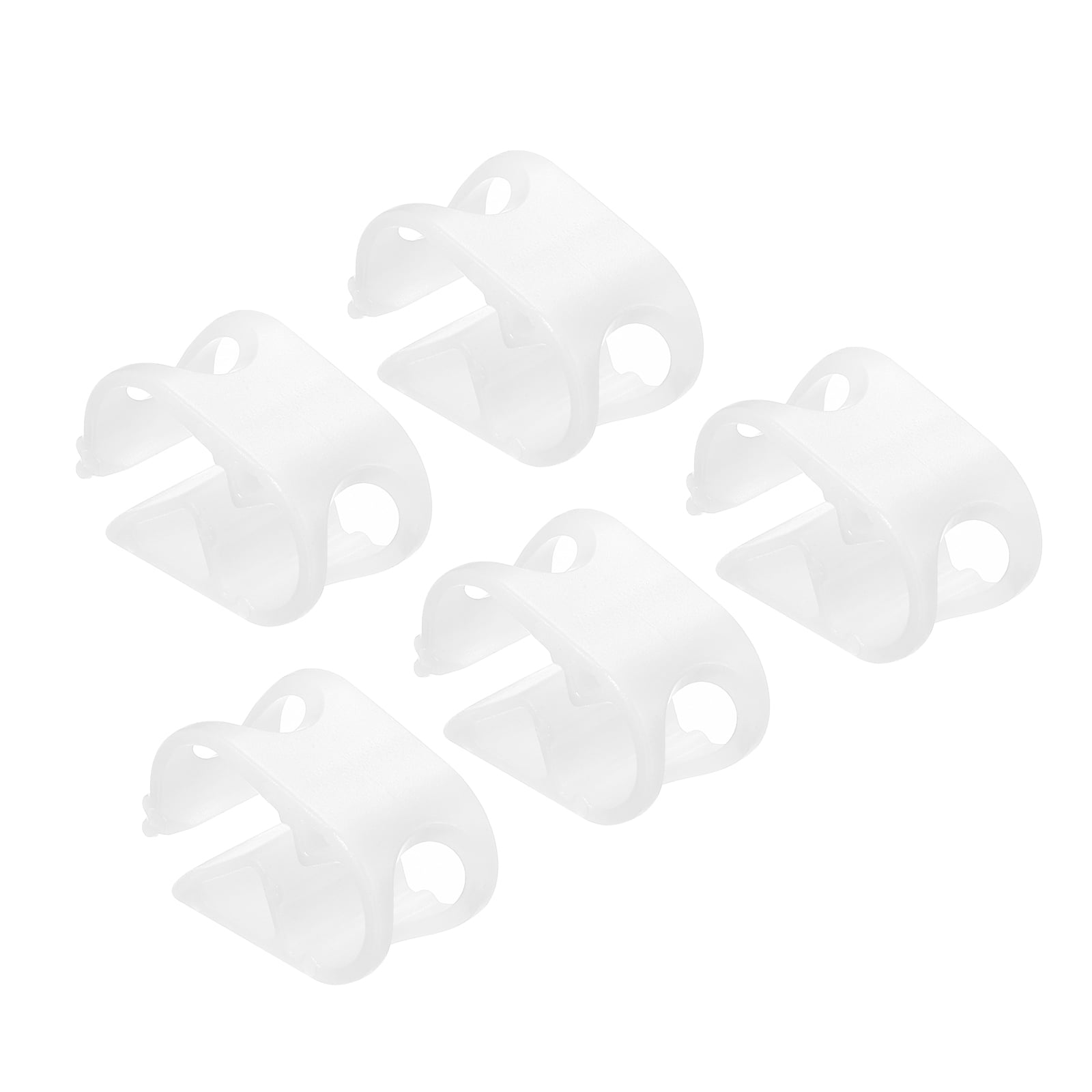 Uxcell Plastic Tube Tubing Clamps, 5Pcs 1/8" - 9/32" Tube OD Adjustable ...