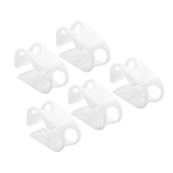 Uxcell Plastic Tube Tubing Clamps, 5Pcs 3/4" - 1" Tube OD Adjustable ...