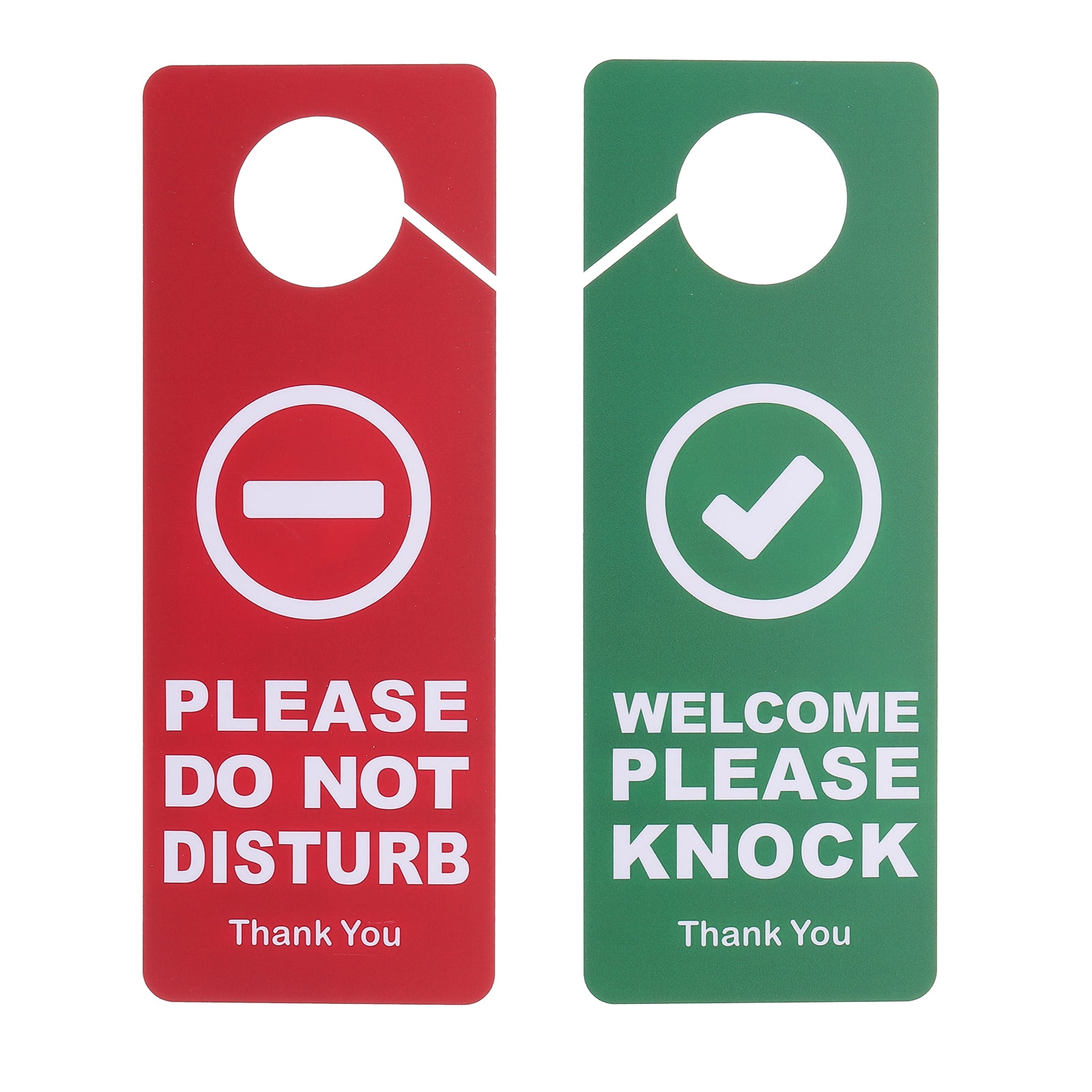 Uxcell Please Do Not Disturb Sign, Welcome Please Knock Hanger Sign ...