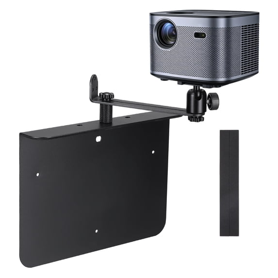 Uxcell Plug-in Bed Sofa Projector Stand, No-Drill 1/4" Screw Bedside ...