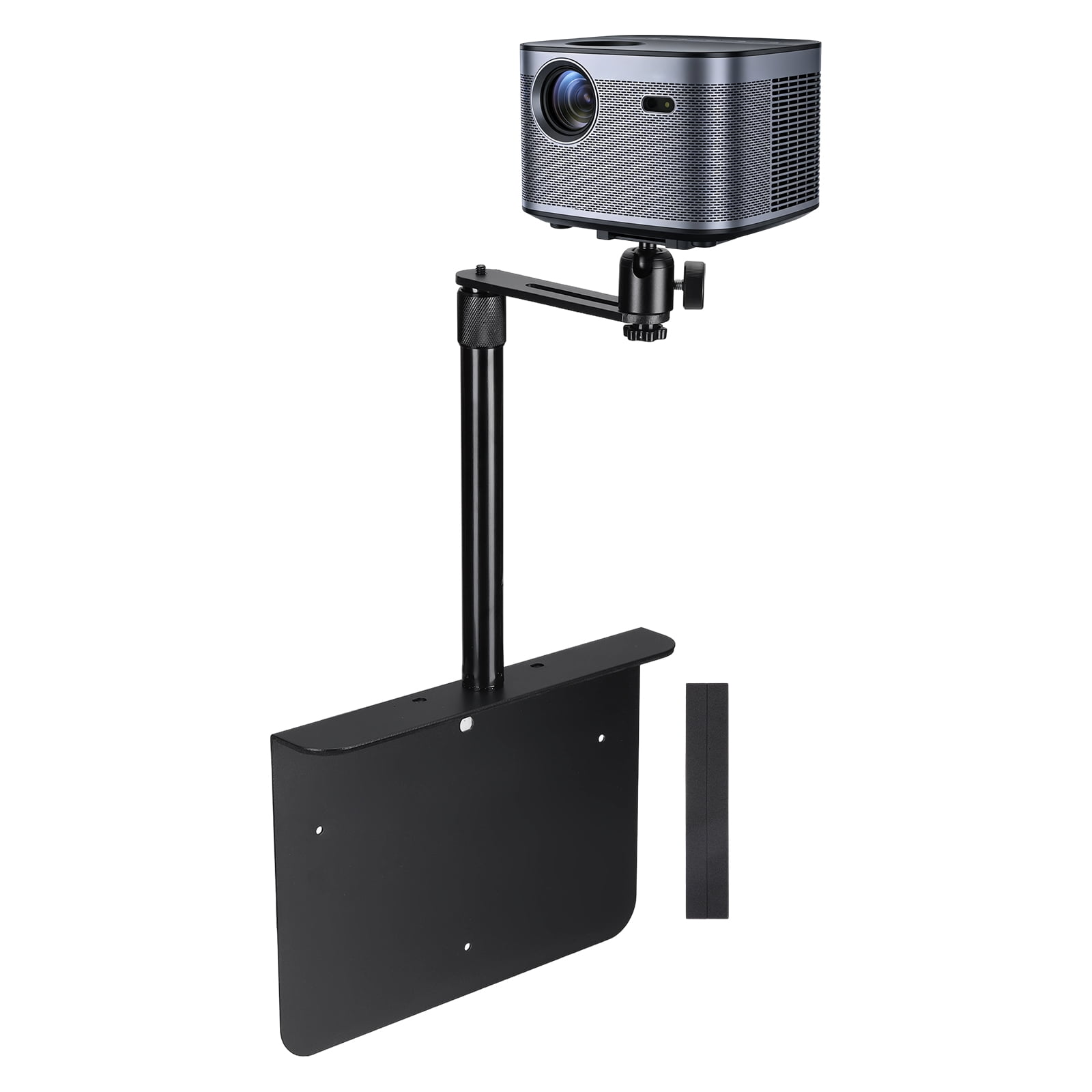 Uxcell Plug-in Bed Sofa Projector Stand, No-Drill 1/4" Screw Bedside ...