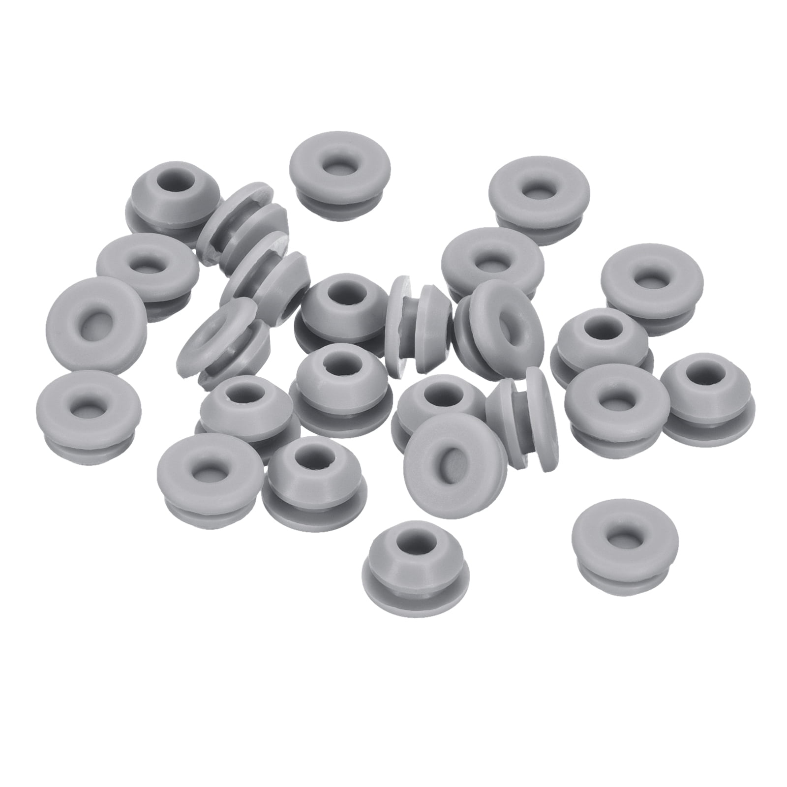 Uxcell Plugs Rubber Round Snap in Locking Hole Plug Hole Stoppers for ...