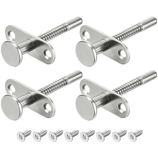 Uxcell Plunger Latches, 6.5x65mm/0.26x2.56inch Steel Spring-Loaded Bolt ...