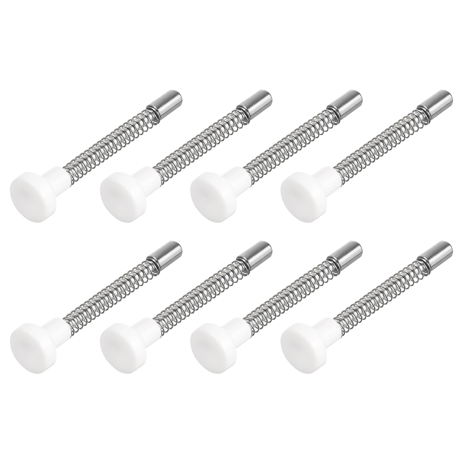 Uxcell Plunger Latches, 6x60mm/0.24x2.36inch Steel Spring-Loaded Bolt ...