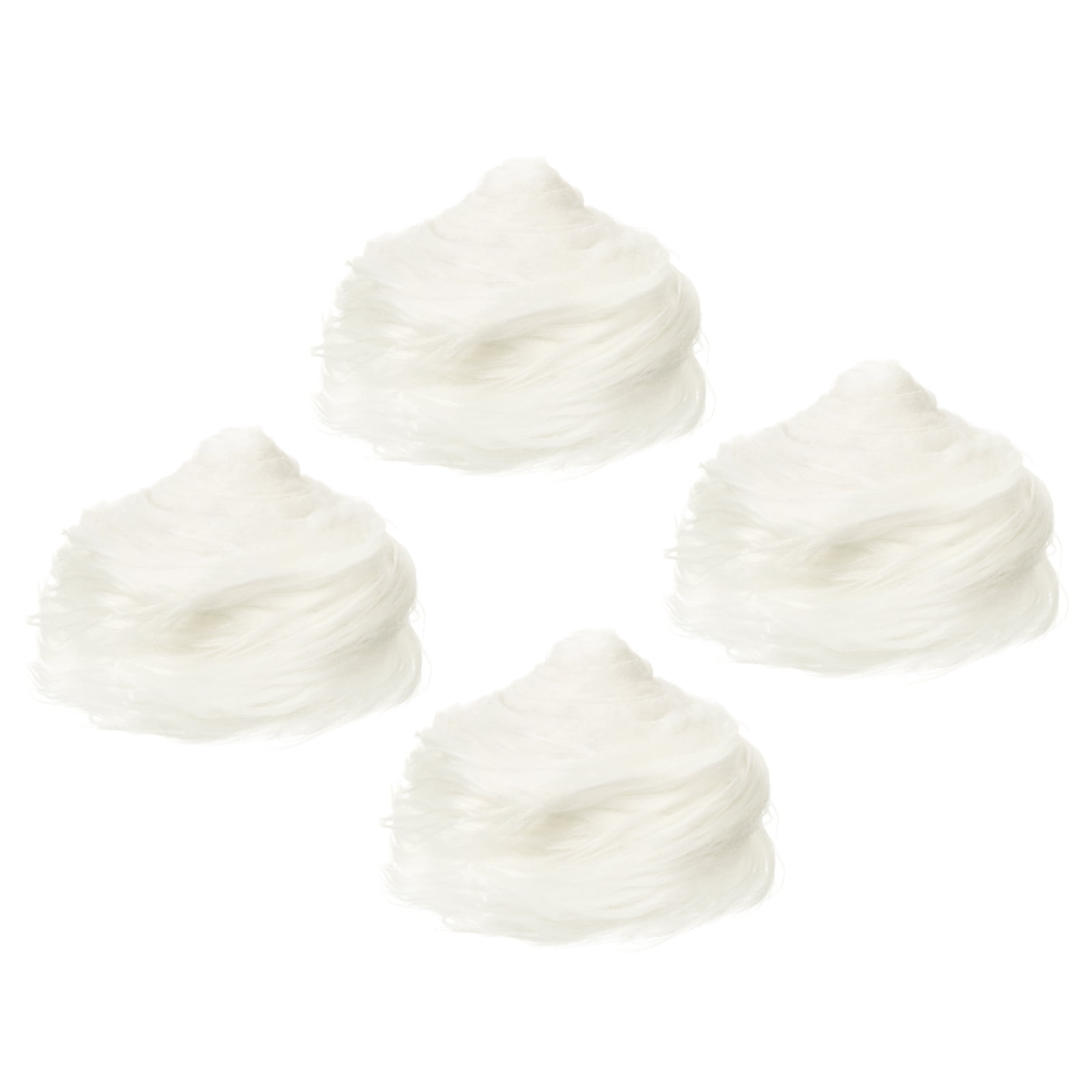 Uxcell Plush Faux Fur Fabric Precut Strips, 59" x 2" Fluffy Faux Fur ...