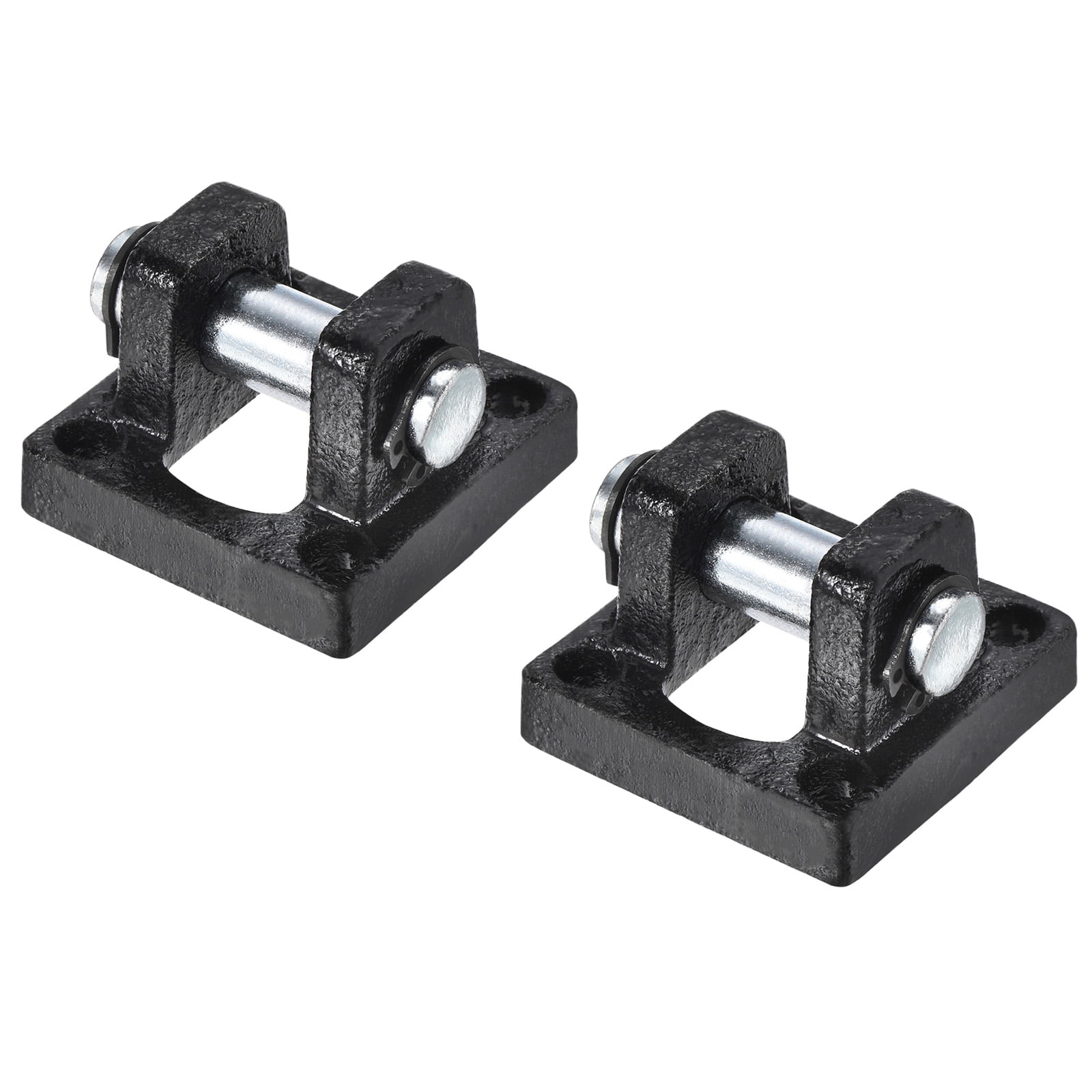 Uxcell Pneumatic Air Cylinder Rod Pivot Clevis Mounting Bracket, Black ...
