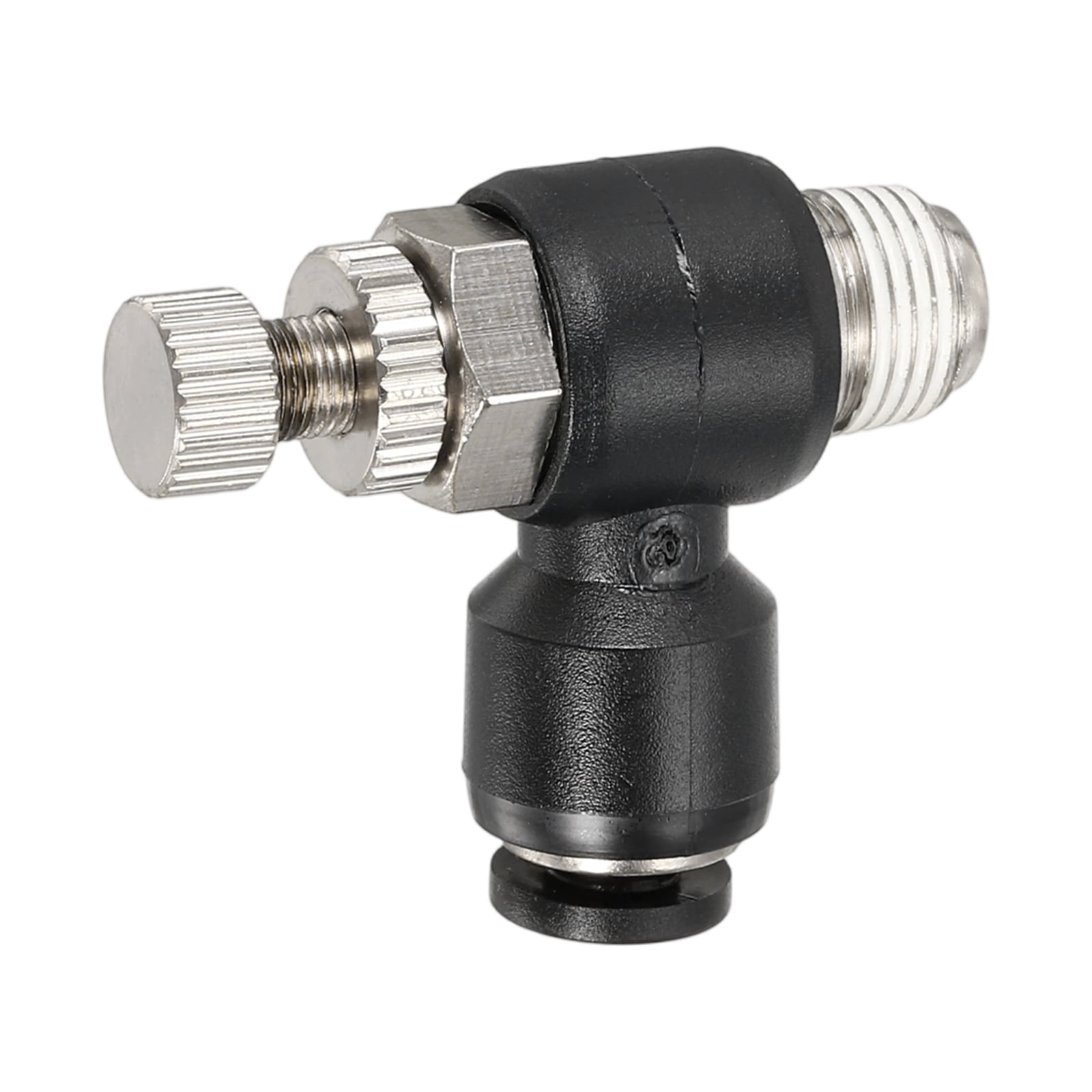 Uxcell Pneumatic Air Flow Control Valve 1/8 Inch Tube OD x 1/8 Inch ...