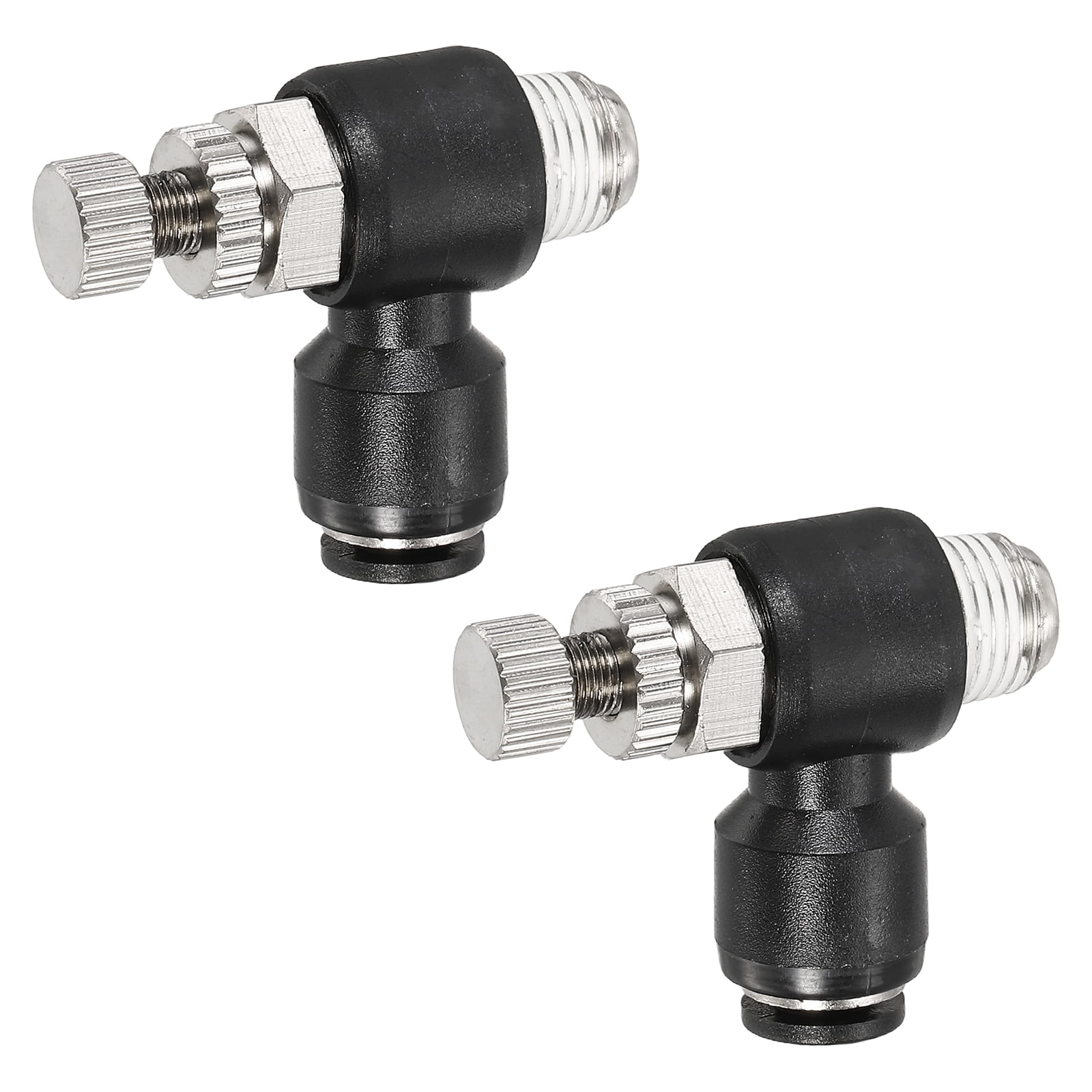 Uxcell Pneumatic Air Flow Control Valve 5/32 Inch Tube OD x 1/8 Inch ...