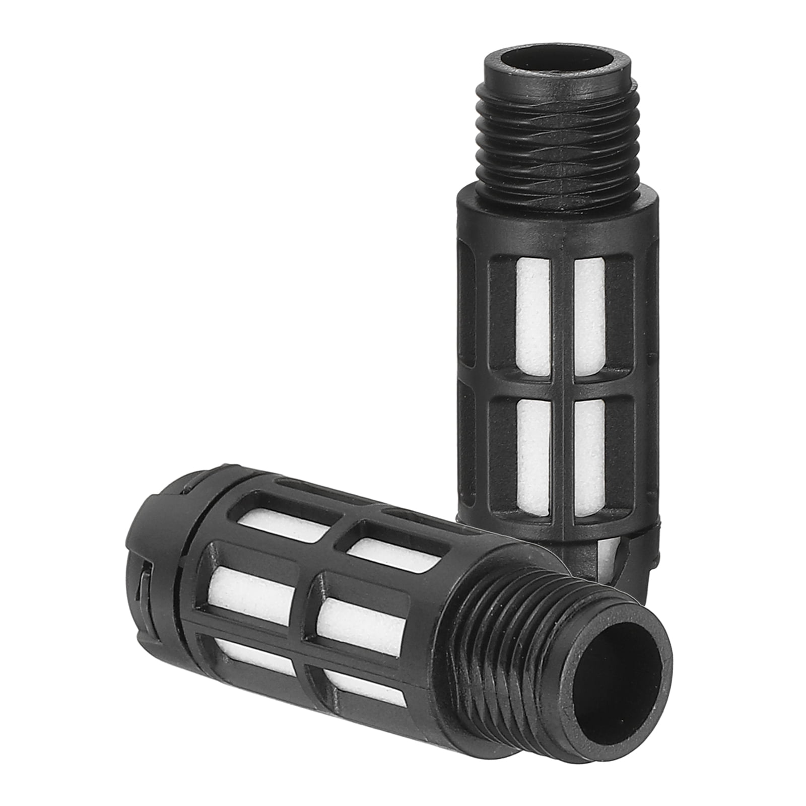 Uxcell Pneumatic Muffler G 1/4 Plastic Air Compressor Exhaust Muffler ...