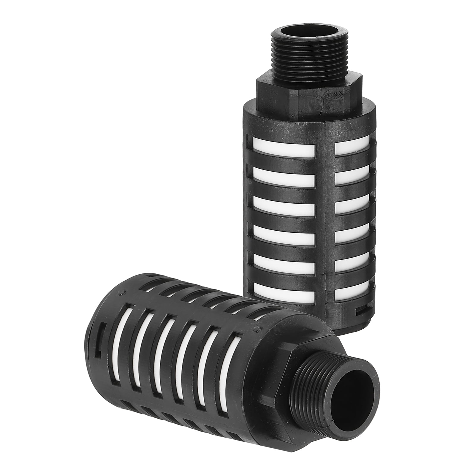 Uxcell Pneumatic Muffler G 3/4 Plastic Air Compressor Exhaust Muffler ...