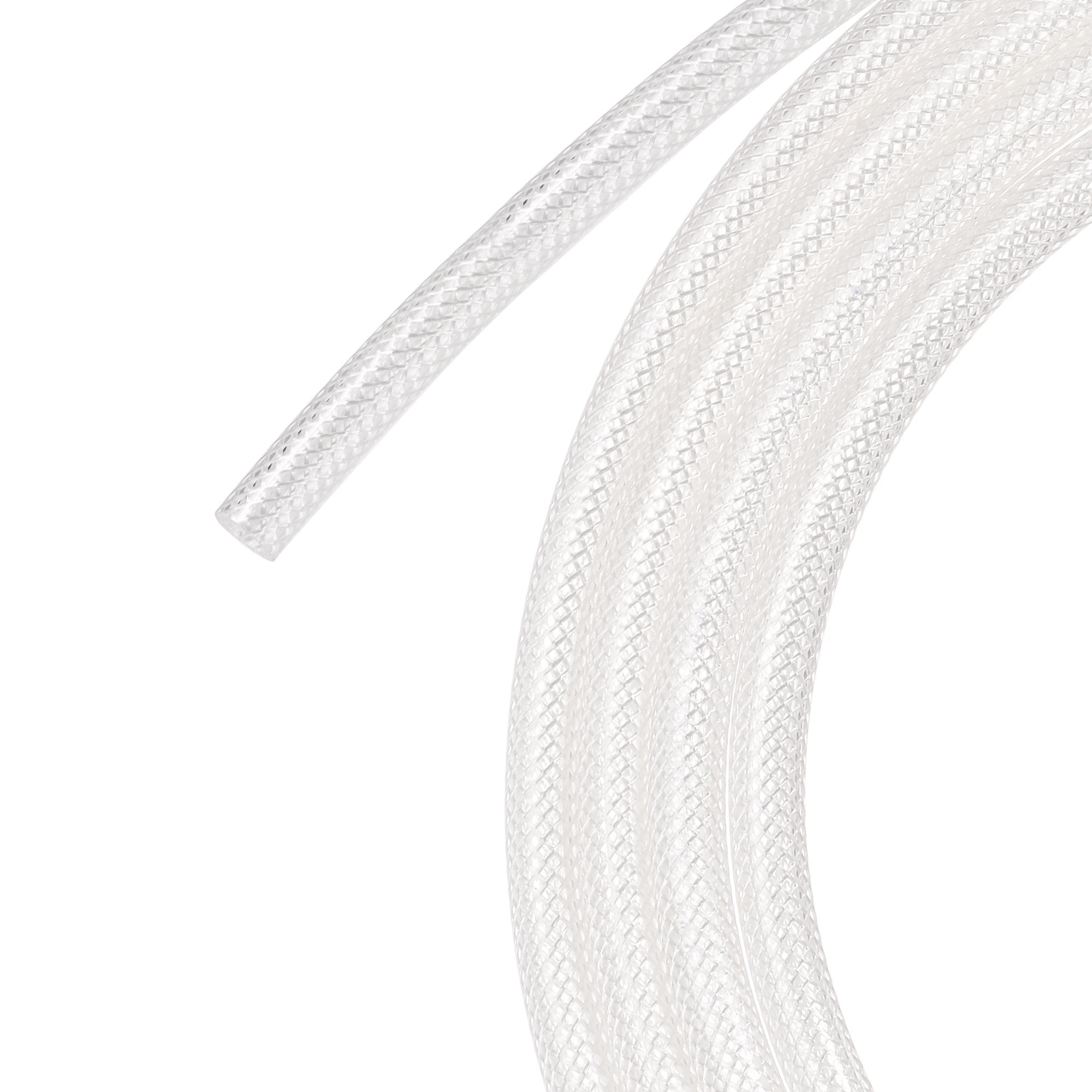 Uxcell Pneumatic Tubing Air Compressor Tube PU Braid High Pressure Air ...