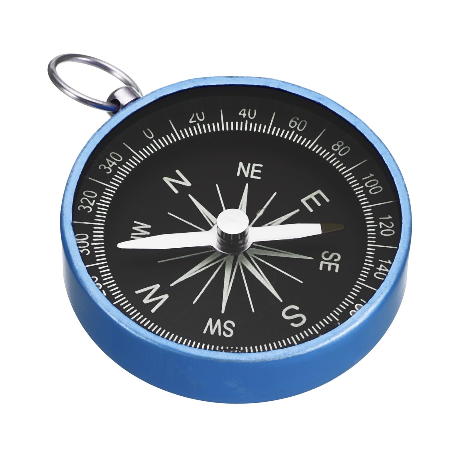 Uxcell Pocket Compass Survival Sports Navigation Compass with Key Ring ...