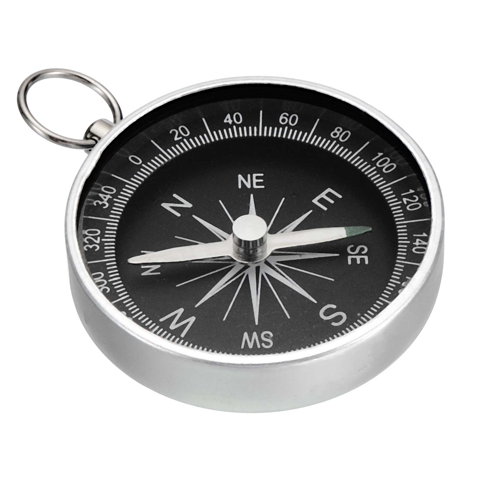 Uxcell Pocket Compass Survival Sports Navigation Compass with Key Ring ...