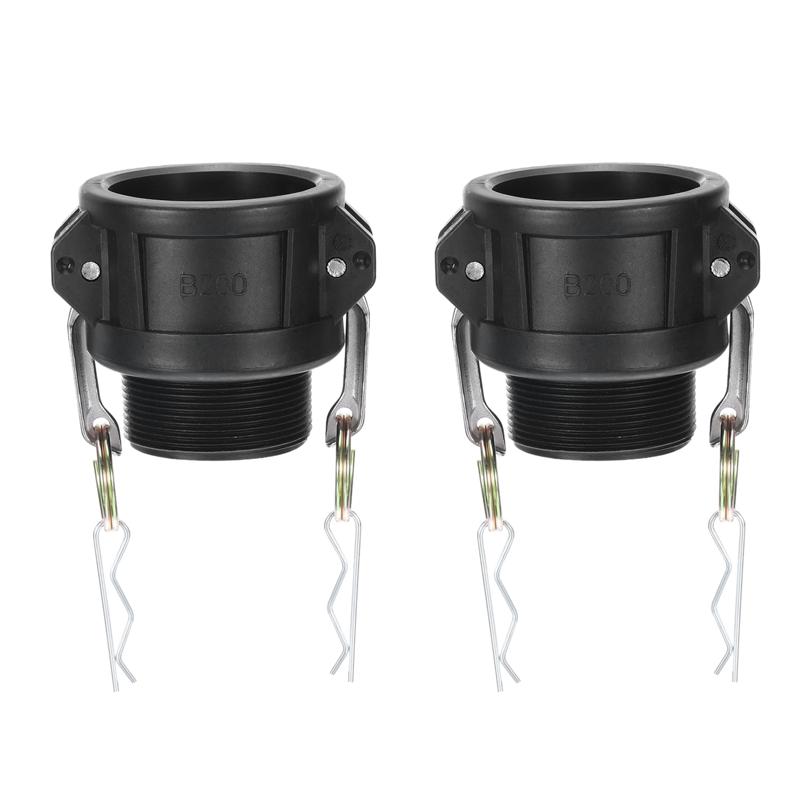 Uxcell Poly Cam lock Fittings, 1" Part B Male Adapter x Female NPT ...