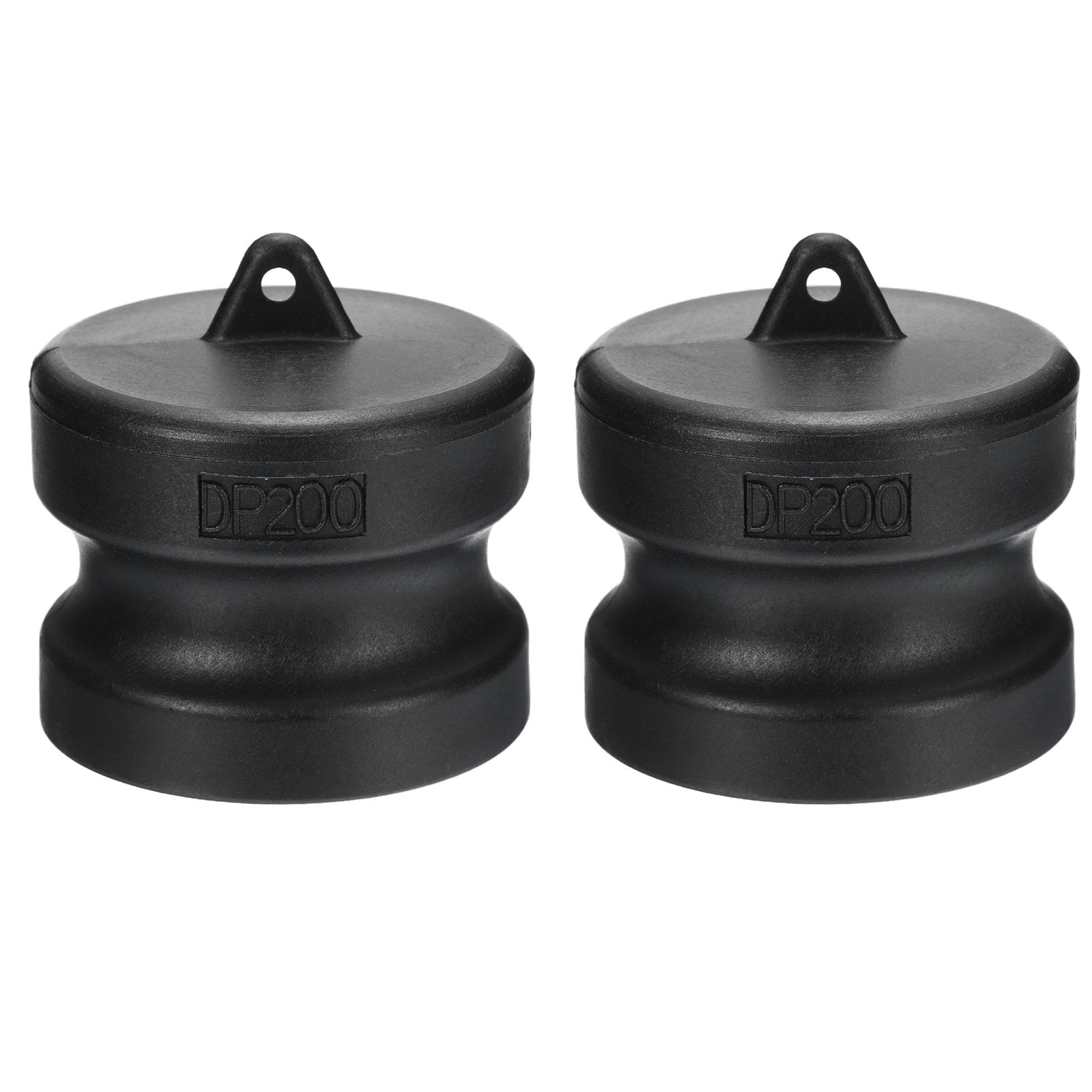 Uxcell Poly Cam lock Fittings, 2" Part DP Dust Plug Cam Groove Hose ...