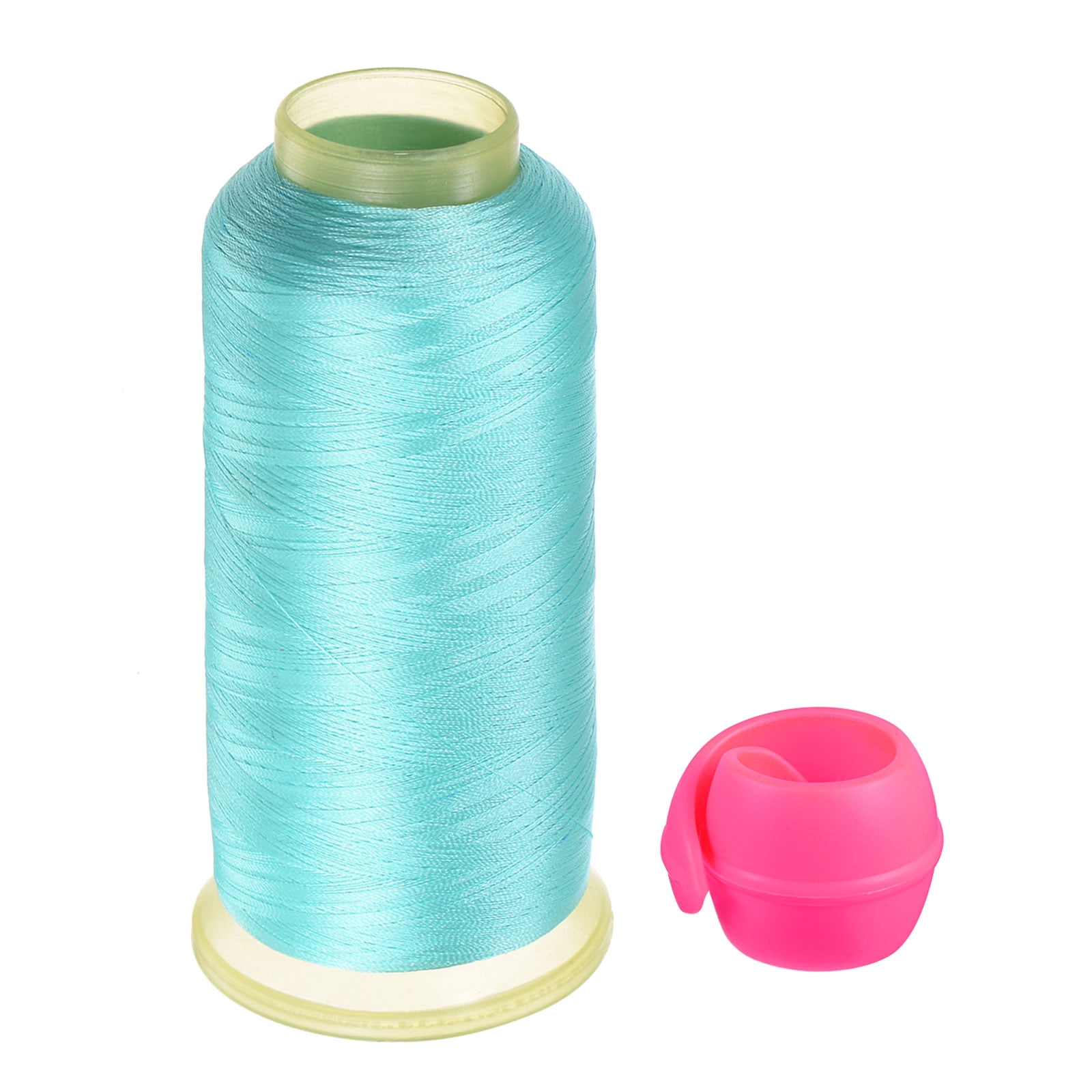 Uxcell Polyester Embroidery Thread Thread Spools Savers Kit, Light Blue ...