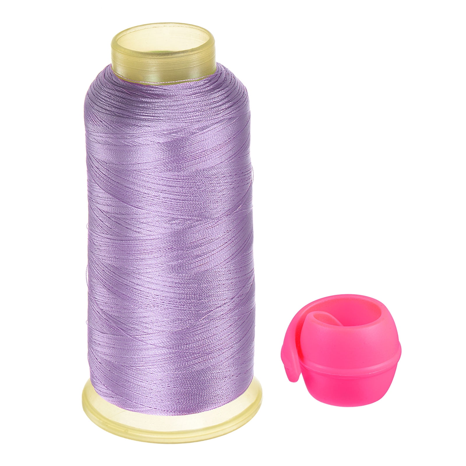 Uxcell Polyester Embroidery Thread Thread Spools Savers Kit, Light ...