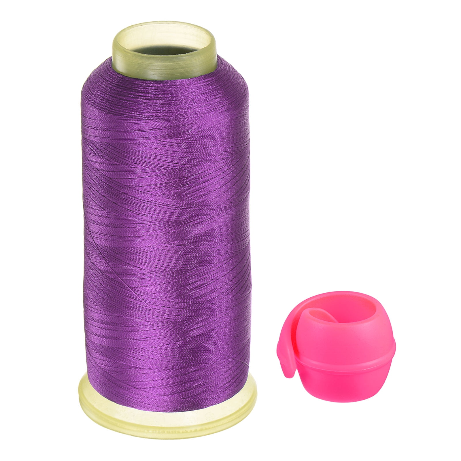 Uxcell Polyester Embroidery Thread Thread Spools Savers Kit, Violet ...