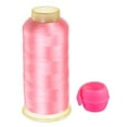 Uxcell Polyester Embroidery Thread and Thread Spools Savers Kit ...