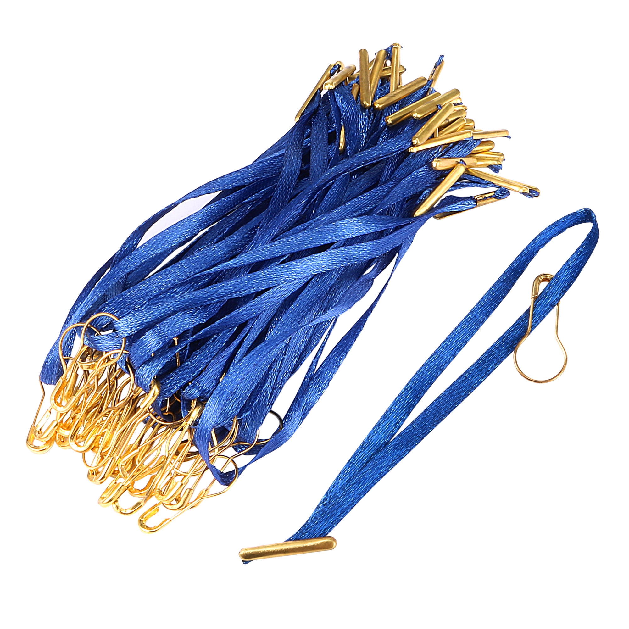 Uxcell Polyester Hang Tag String Tag Fasteners,Clothing with Pin Blue ...