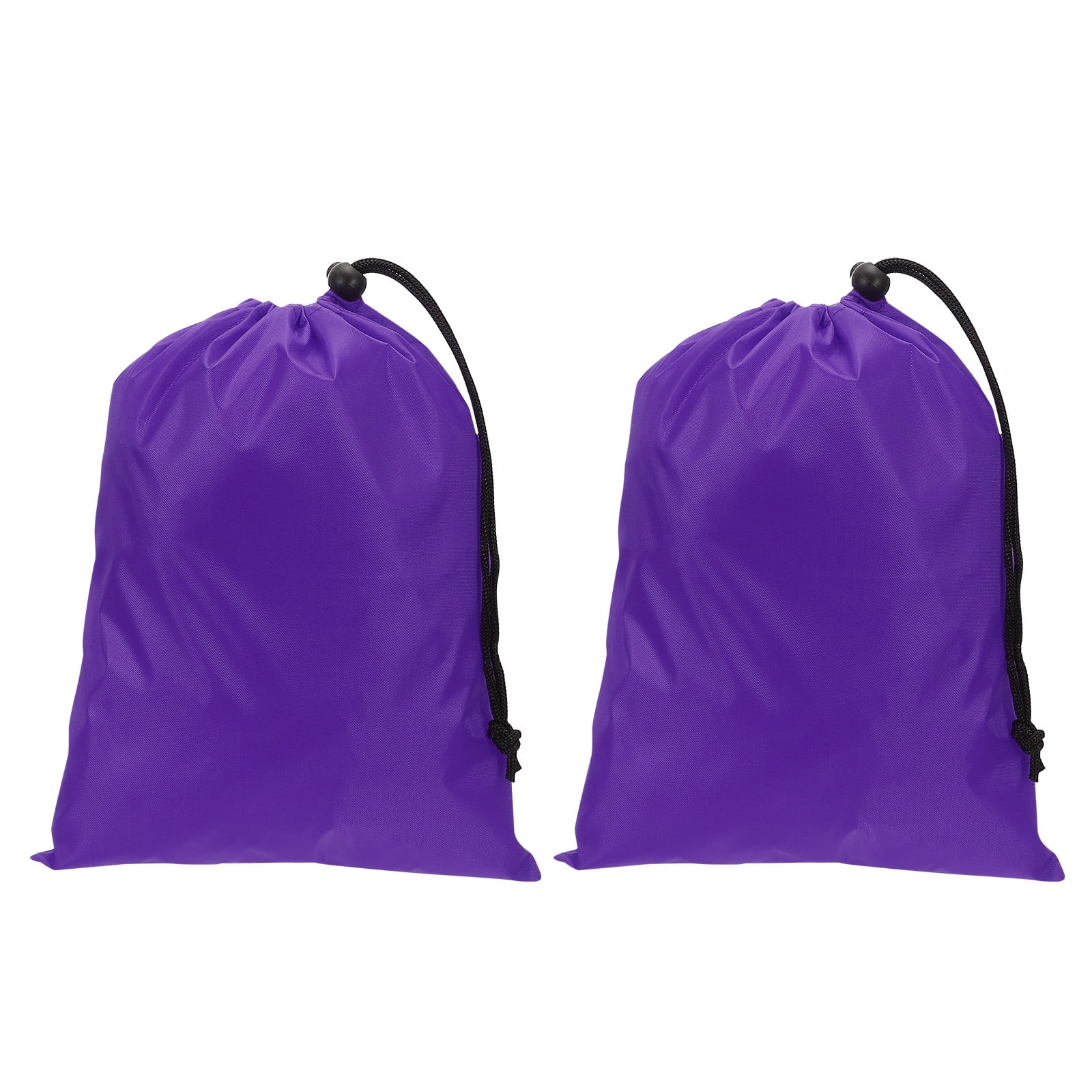 Uxcell Polyester Laundry Bag, 2 Pack 12"x9" Heavy Duty Travel Bag with ...