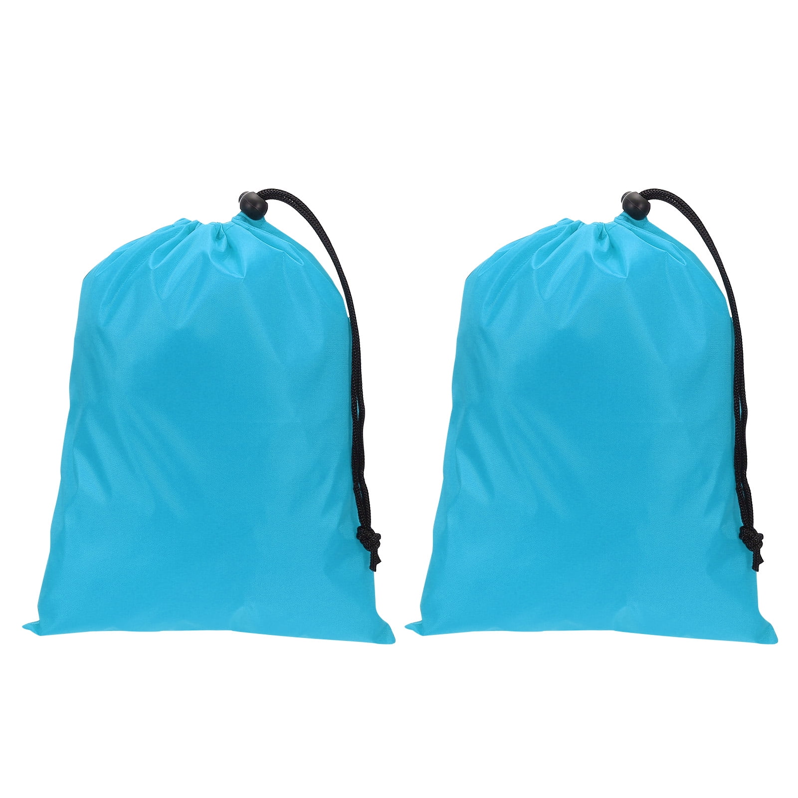 Uxcell Polyester Laundry Bag, 2 Pack 12"x9" Heavy Duty Travel Bag with ...