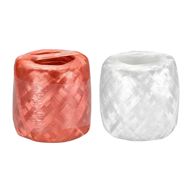 Uxcell Polyester Nylon Plastic Rope Twine Bundled for Packing ,250m Red ...