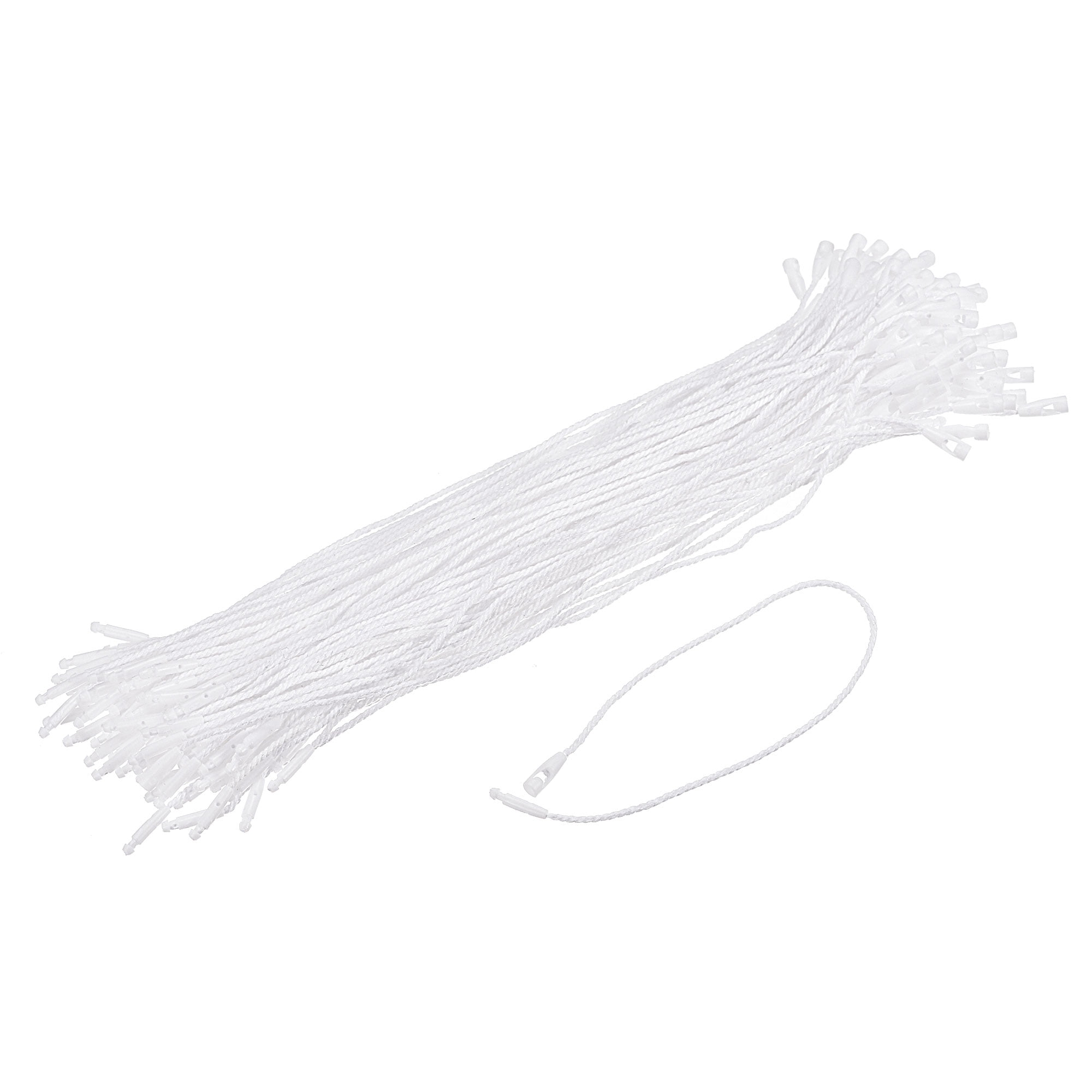 Uxcell Polyester rope Hang Tag String Snap Lock Price Tag Fastener ...