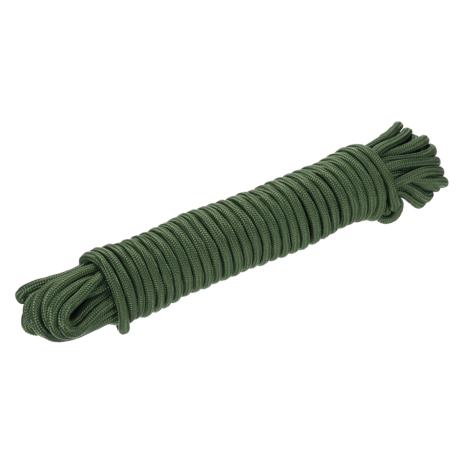 Uxcell Polypropylene Rope Braid Cord 20M/65.7ft 3/8" Dark Green for ...