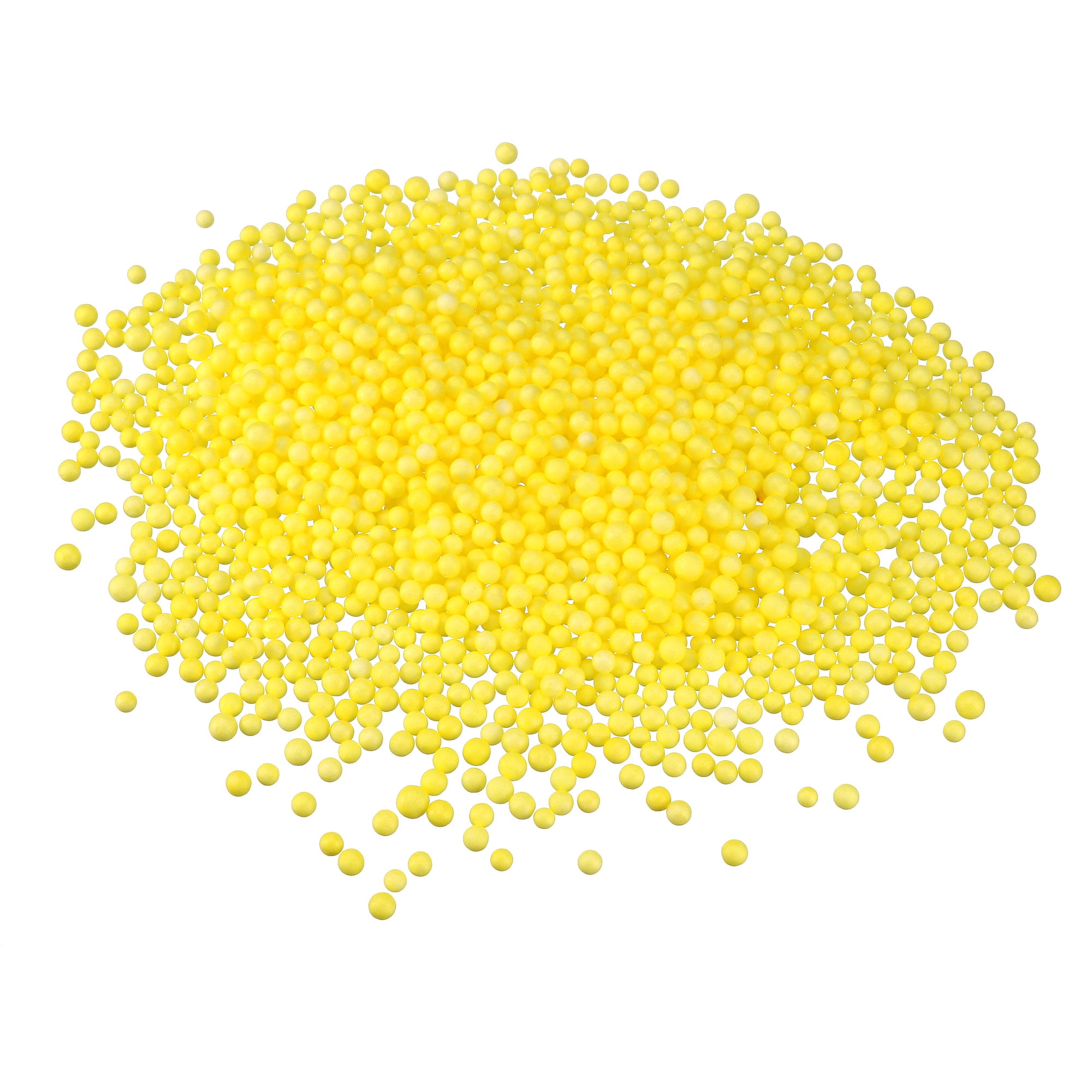 Uxcell Polystyrene Foam Ball Beads Round for the Arts DIY Crafts Party ...