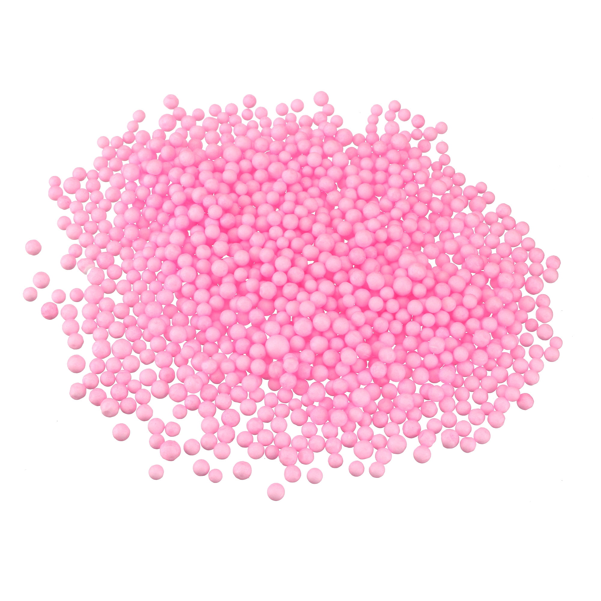 Uxcell Polystyrene Foam Ball Beads Round for the Arts DIY Crafts Party ...