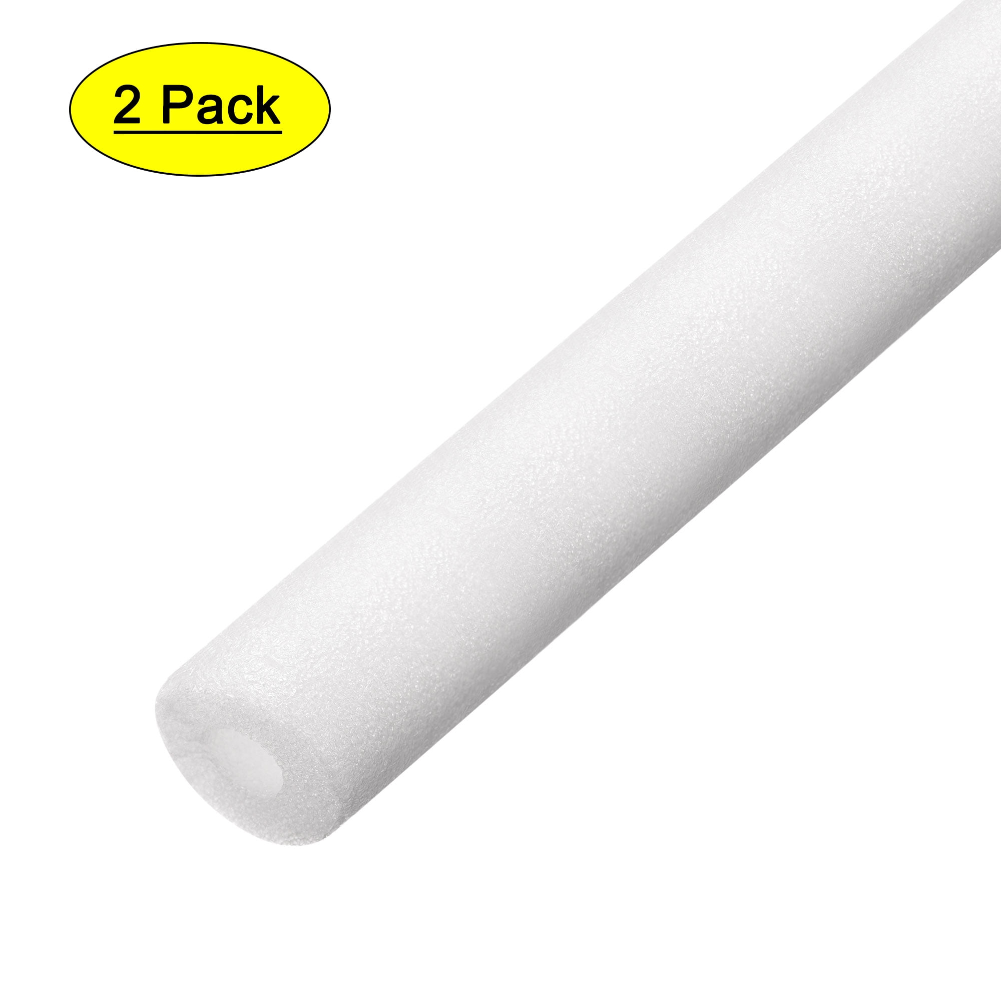 Uxcell Polystyrene Foam Tube Insulation Cable Protectors 2pcs 0.39 x 1 ...