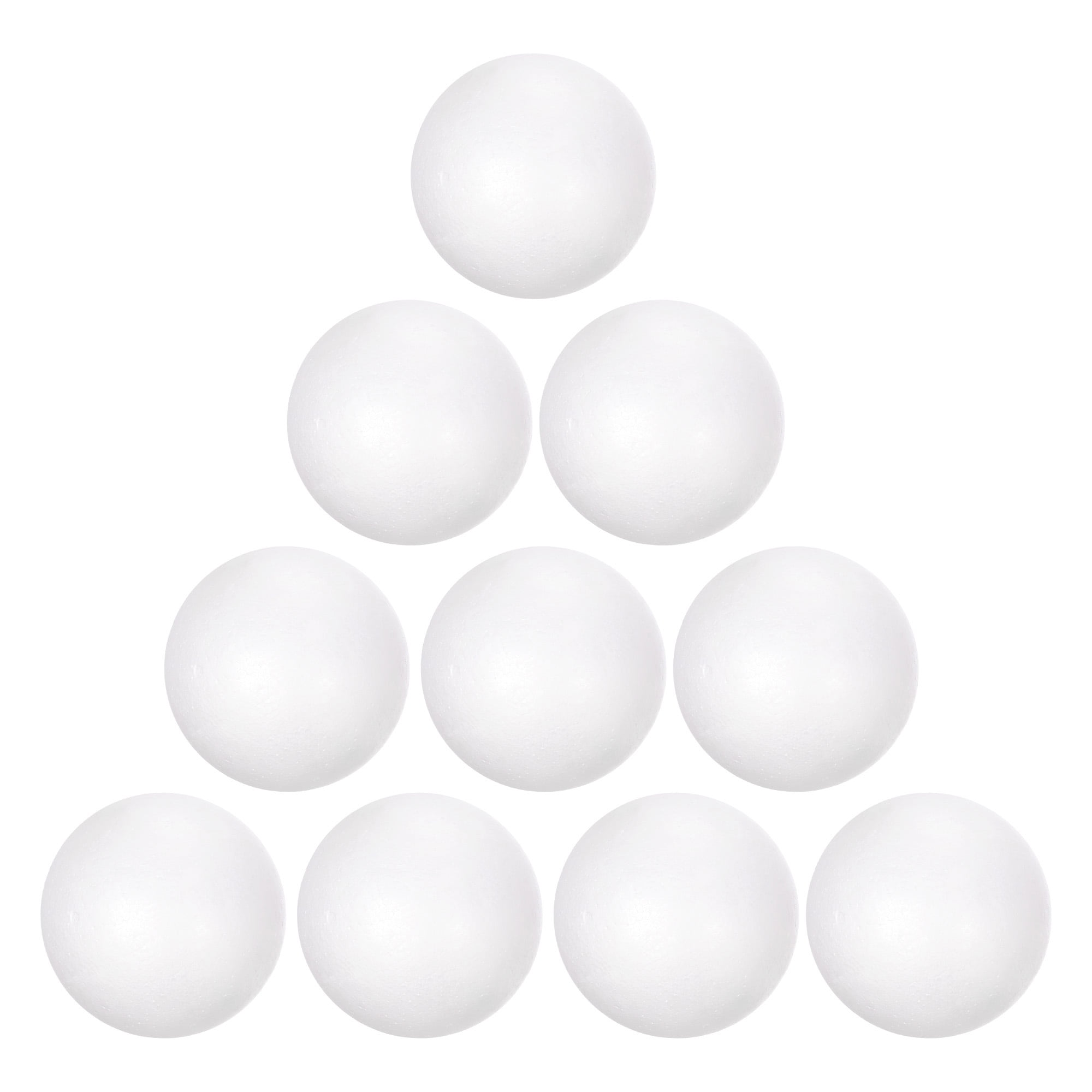 Uxcell Polystyrene Solid Foam Balls Round for DIY, Crafts and Party ...