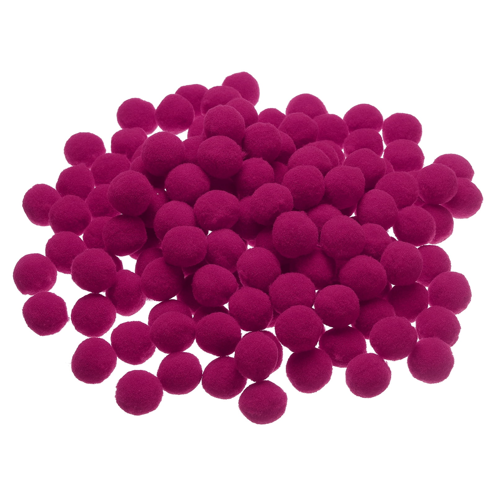 Uxcell Pom Poms Small Pom Pom Balls Fuzzy Craft Pompoms for Crafts Arts ...