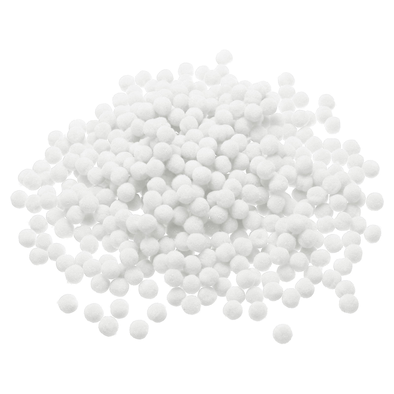 Uxcell Pom Poms, Small Pom Pom Balls Fuzzy Craft Pompoms for Crafts ...