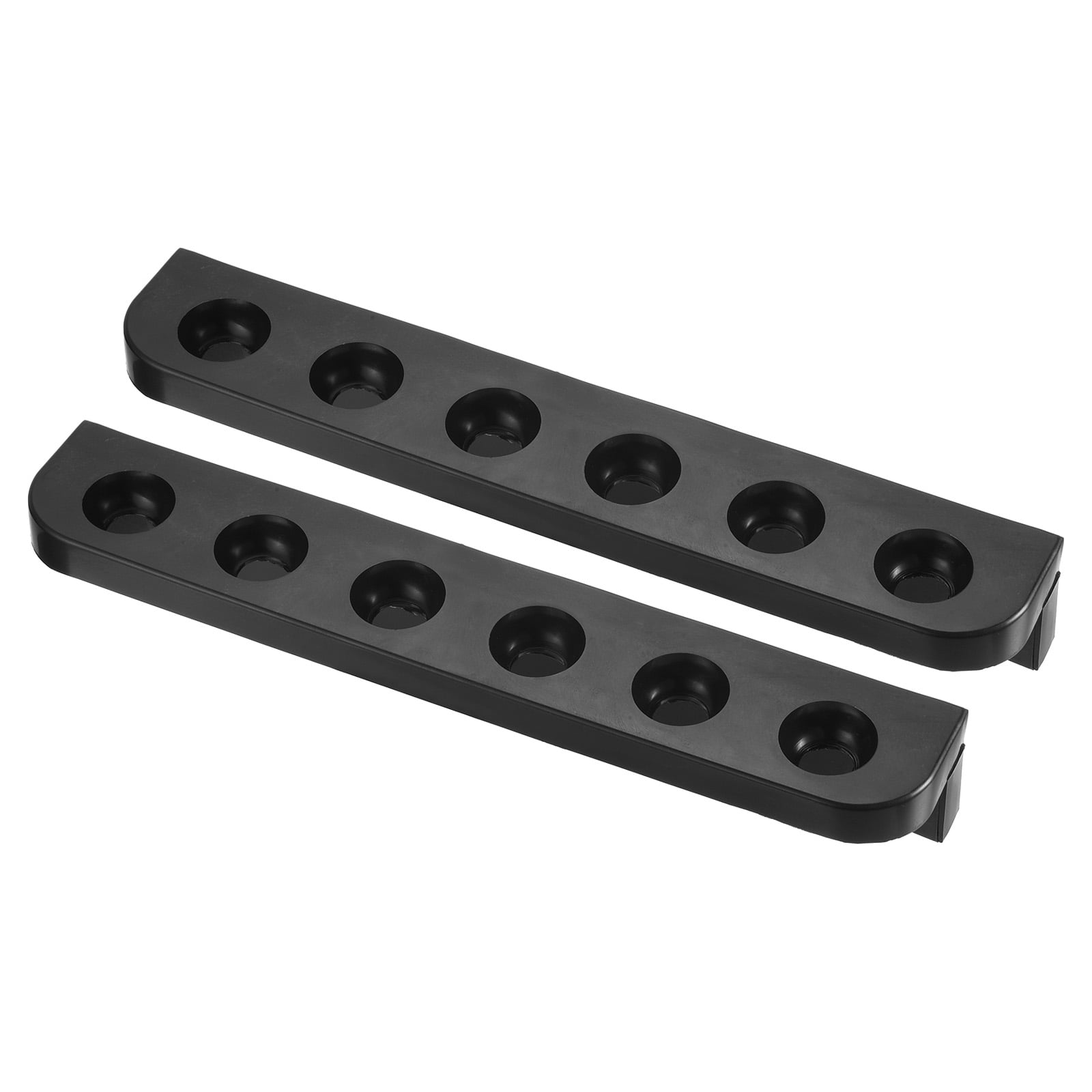 Uxcell Pool Cue Rack Plastic Billiard Cue Stick Rack Wall Mounted Stick ...