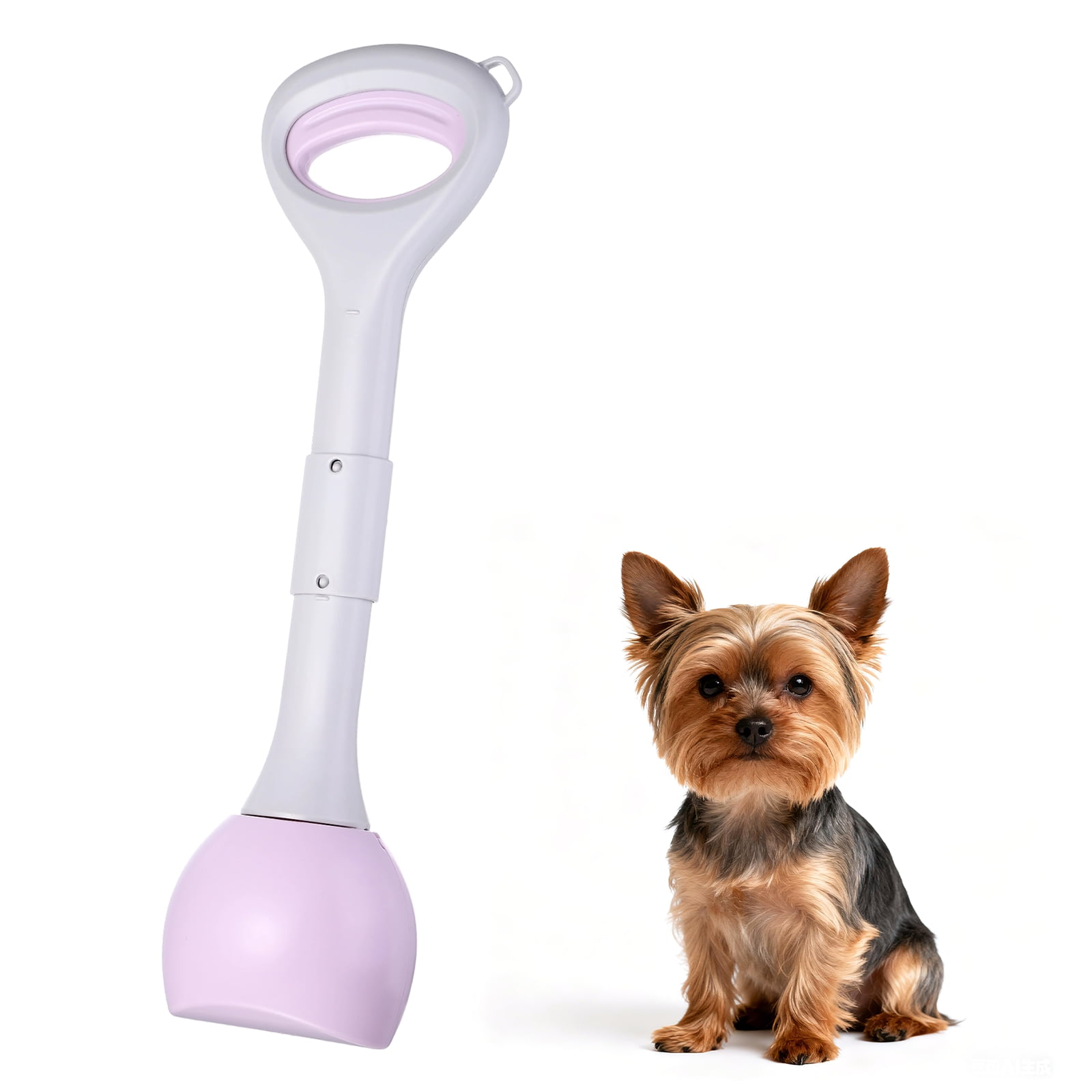 Uxcell Poop Scooper, 19.3" Long Handle No Touch Dog Poop Scooper ...