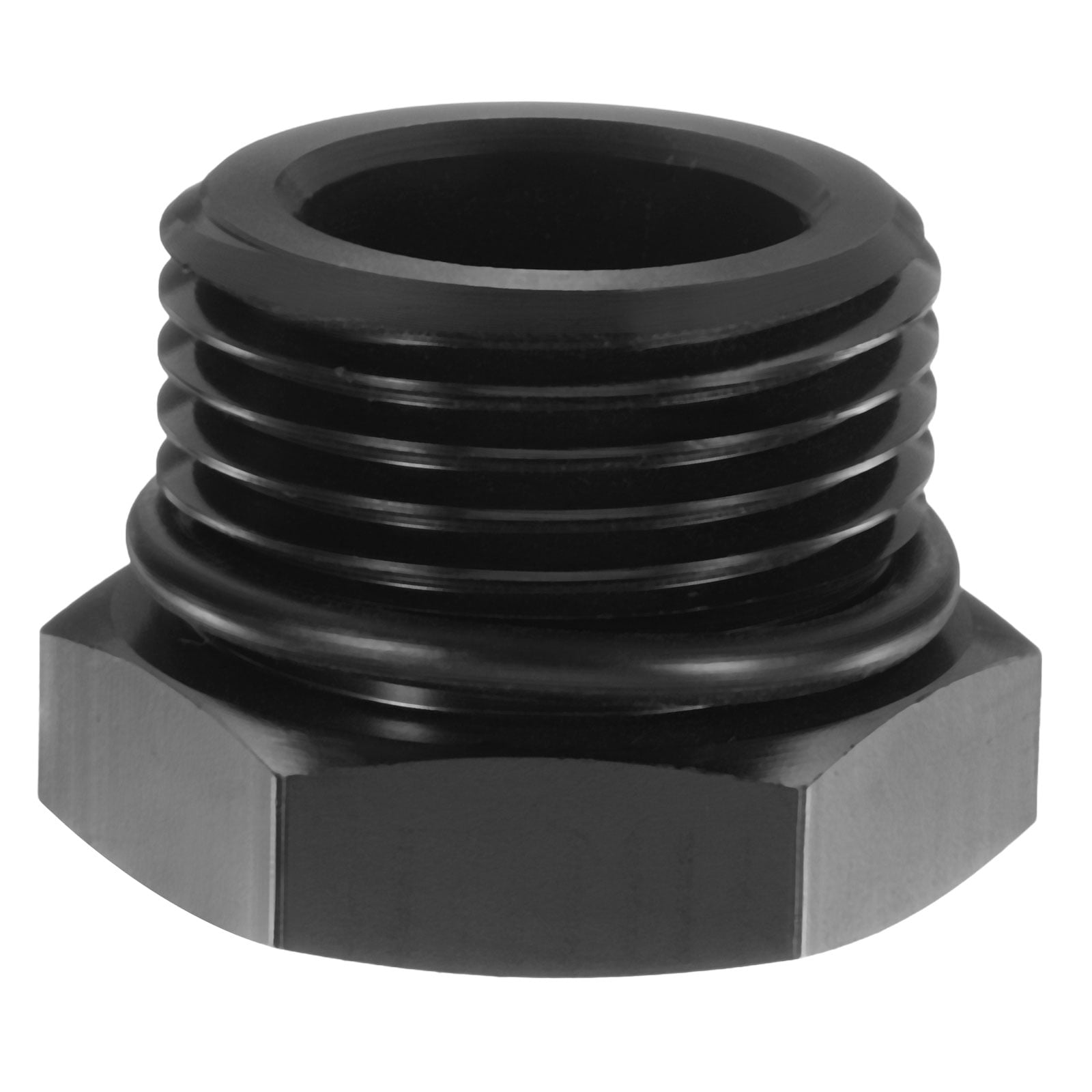Uxcell Port Plug 12AN Male ORB Plug Fitting Adapter Aluminum Hex Block ...