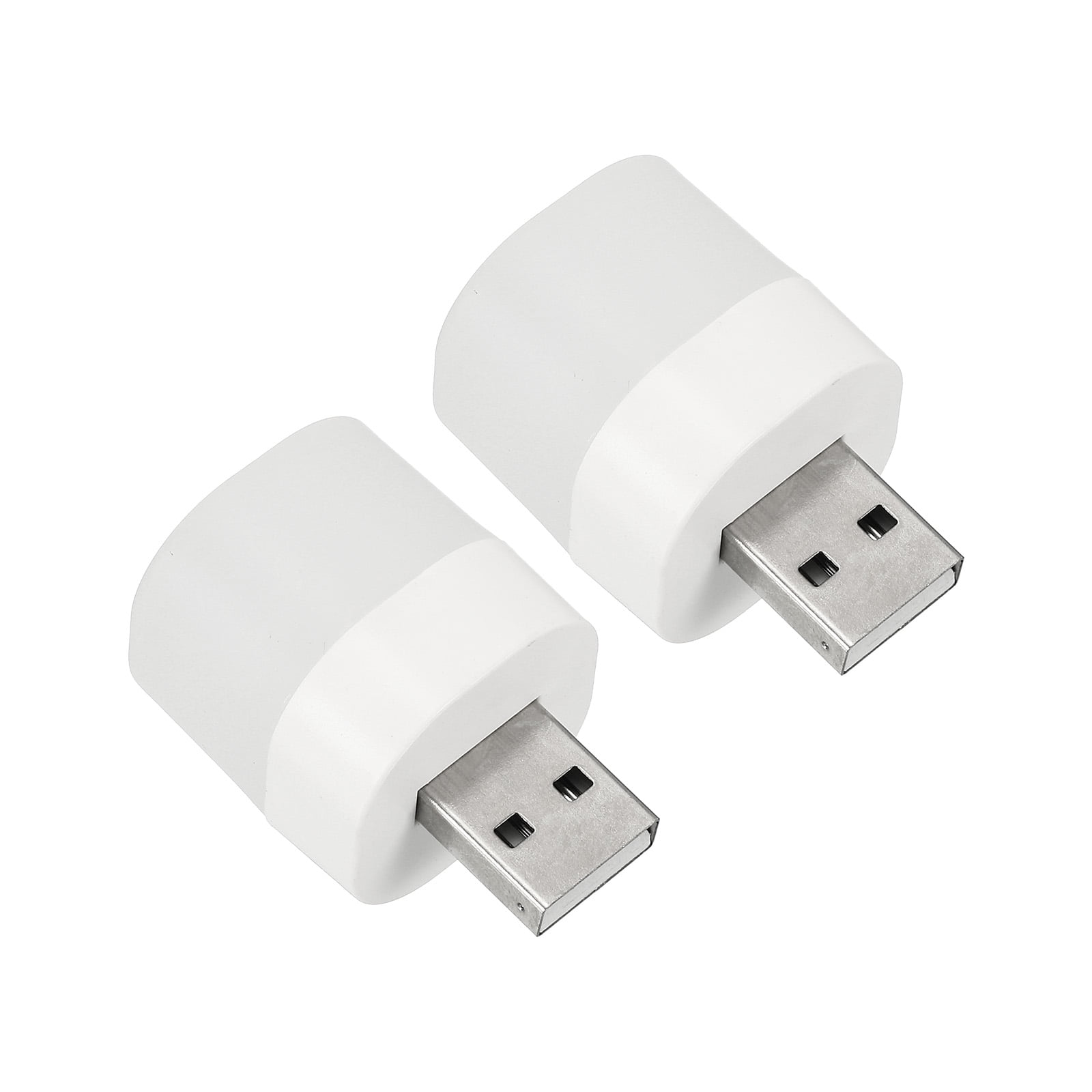 Uxcell Portable 1W USB Plug in LED Lamp Bulb Mini USB Night Light, Warm ...