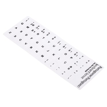 Uxcell Arabic Keyboard Layout Stickers Computer Replacement Cover ...