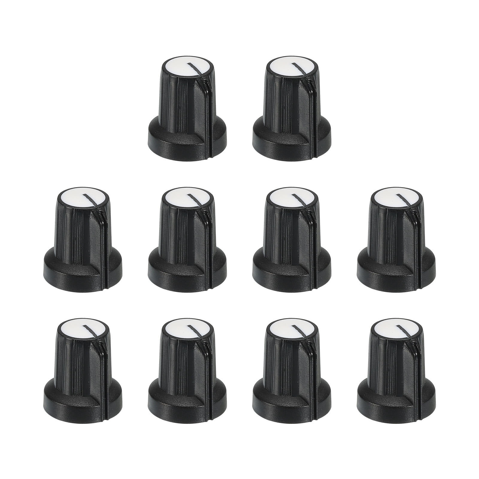 Uxcell Potentiometer Control Knob ABS Guitar Knob For Electric Guitar ...